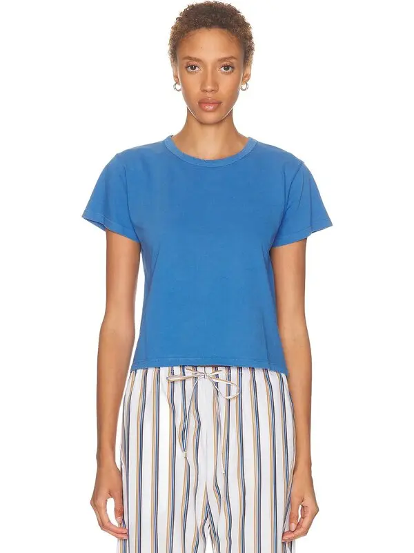 LESET The Margo Tee - Bleuet