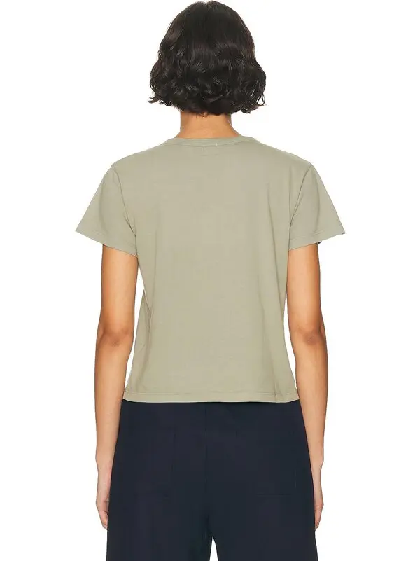LESET The Margo Tee - Sage