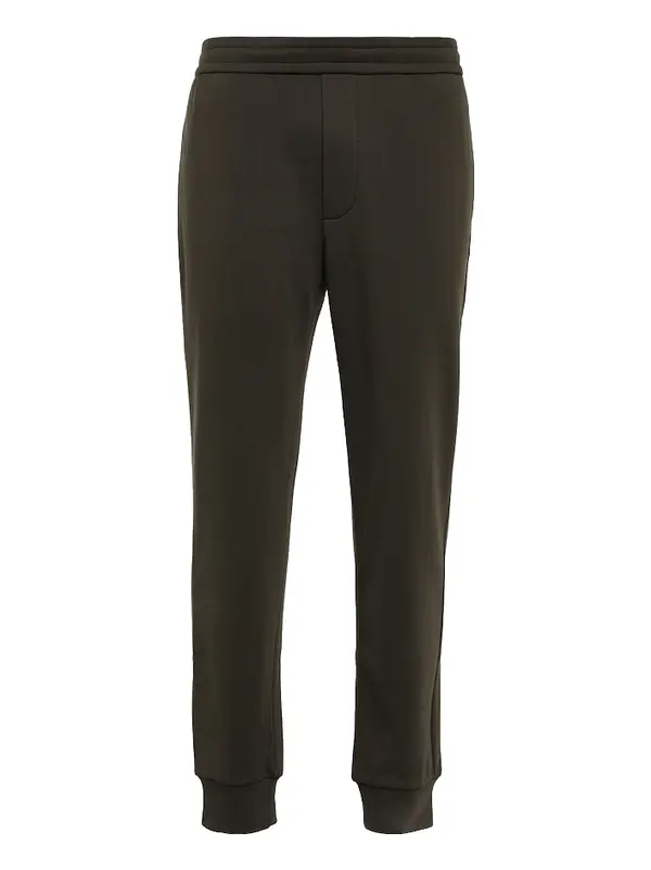 THE ROW Edgar Cotton Trousers - Brown