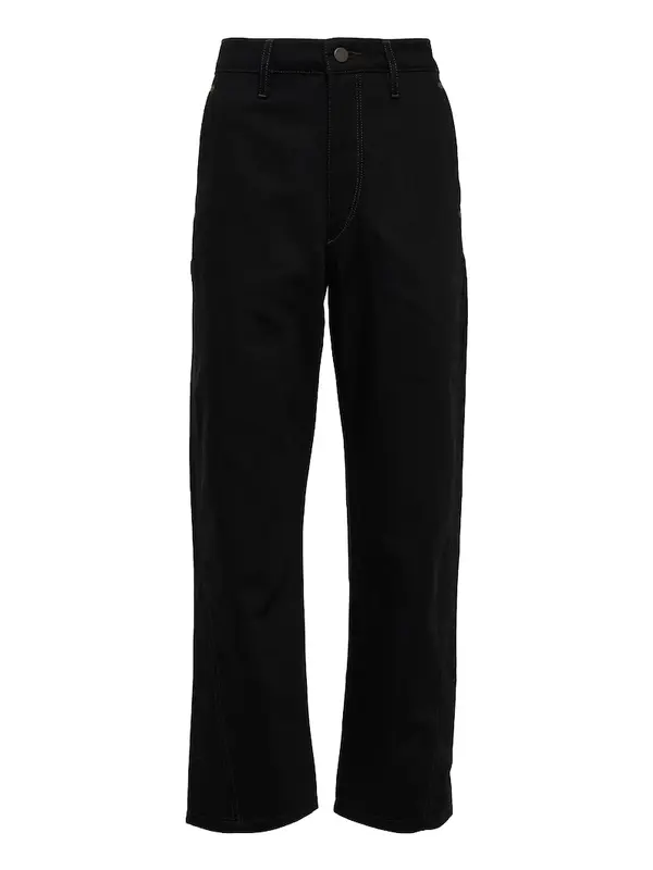 LEMAIRE Mid-rise Slim-straight Jeans - Black