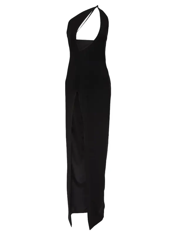 MONOT Mônot One-shoulder Gown - Black