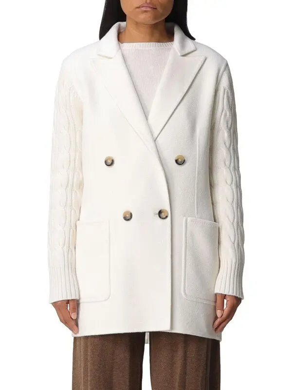 Max Mara Dalida Wool-cashmere Jacket - Yellow Cream