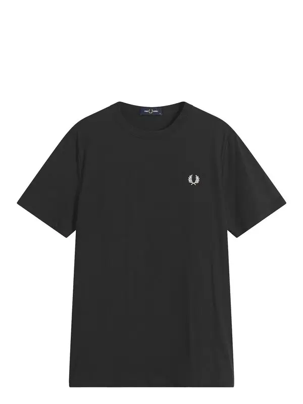 Fred Perry Logo T-shirt - Black