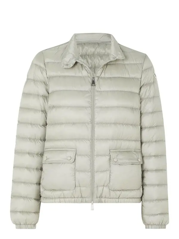 Moncler Lans Quilted Down Jacket - Silver