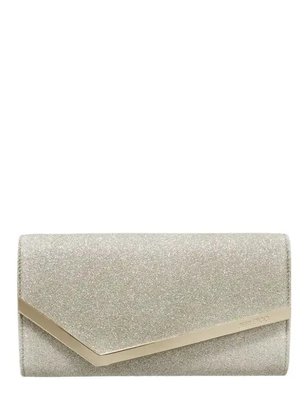 JIMMY CHOO Emmie Clutch - Silver