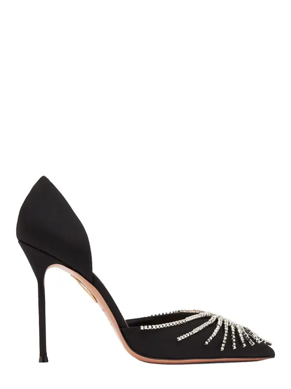 AQUAZZURA Sunshine 105mm Pumps - Black