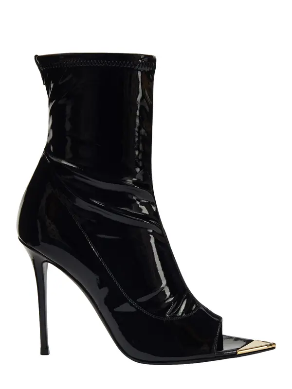 GIUSEPPE ZANOTTI 105mm Intriigo Bootie Boots - Black