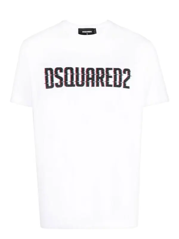 Dsquared2 Logo-print Short-sleeve T-shirt - White