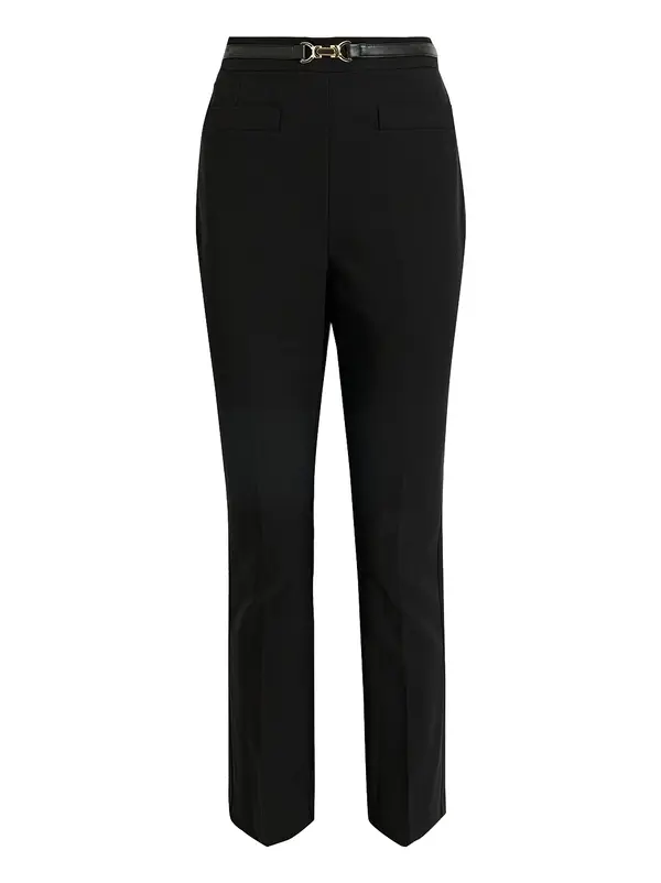 Derek Lam 10 Crosby Cotton-blend Twill Slim-leg Trousers - Black