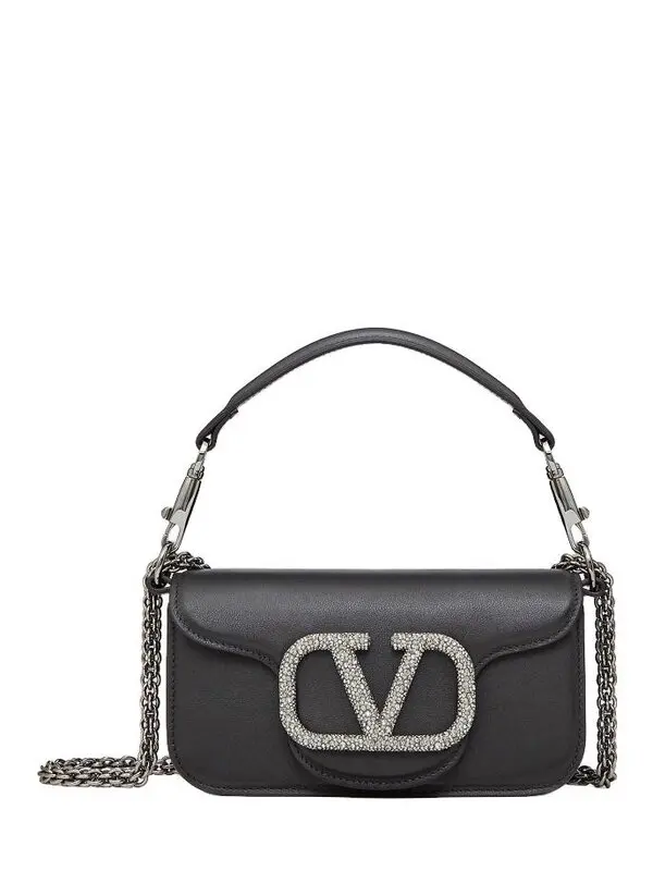 Valentino Garavani Locò Shoulder Bag - Black