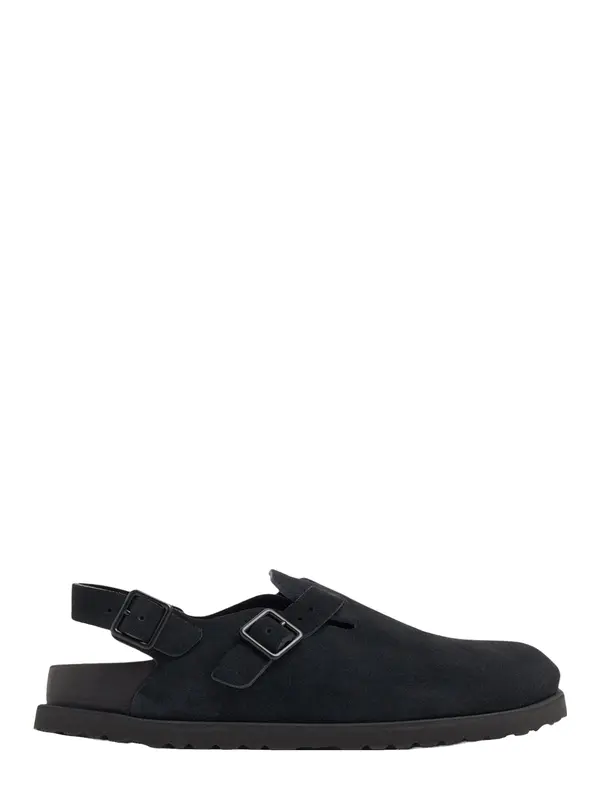 BIRKENSTOCK Tokio Suede Sandals - Black