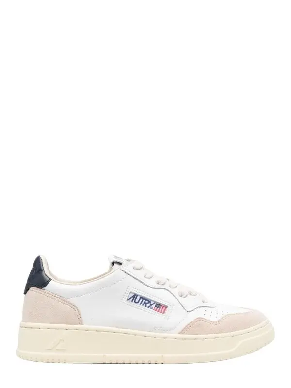 AUTRY Medalist Leather Sneakers - White