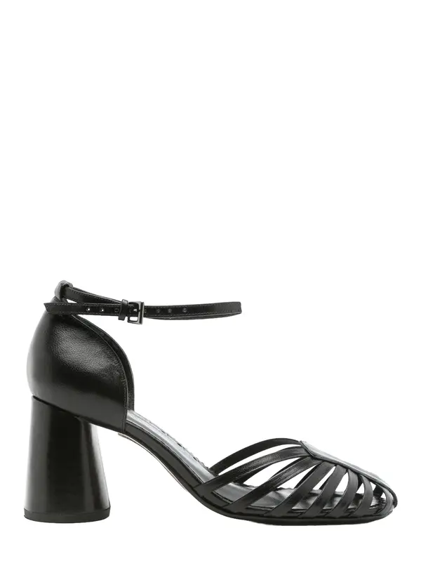 STUDIO CHOFAKIAN 65mm Hilda Caged Sandals - Black