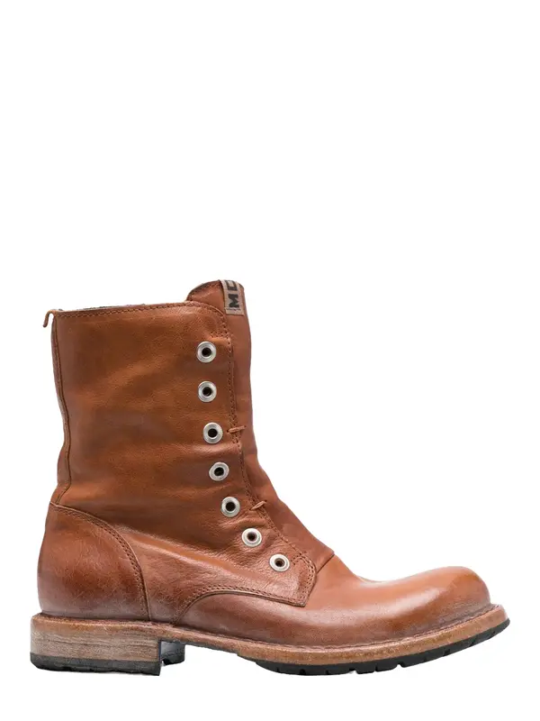 Moma Tronchetto Ankle Boots - Brown