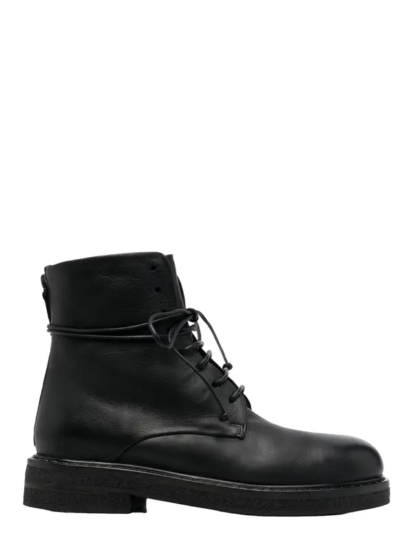 Marsèll 40mm Zip-up Leather Boots - Black