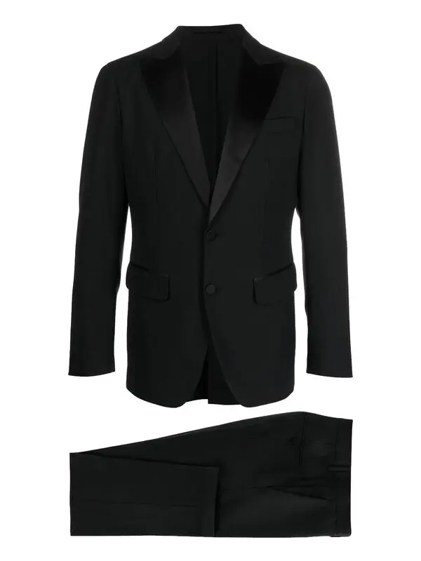 Dsquared2 Tailored Single-breasted Suit - Black