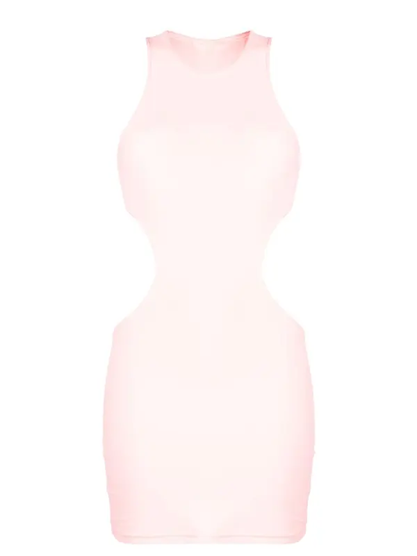 REINA OLGA Cut-out Mini Dress - Pink
