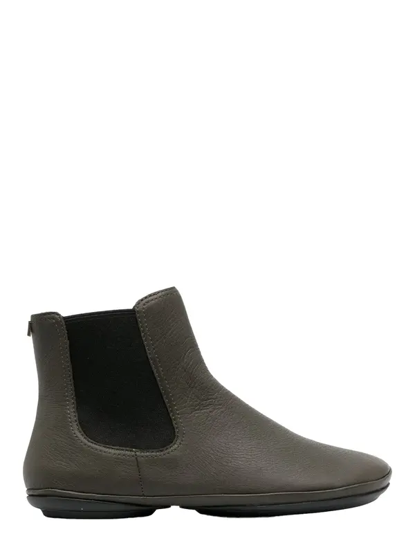 Camper Nina Elasticated-panel Ankle Boots - Green