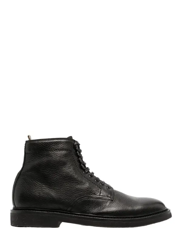 Officine Creative Lace-up Ankle Boots - Black