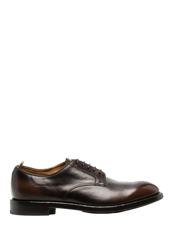 Officine Creative Leather Derby Shoes - Brown