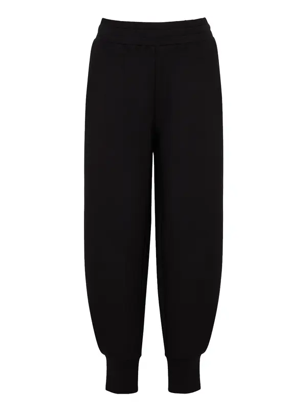 Varley Relaxed Fit Stretch-jersey Sweatpants - Black