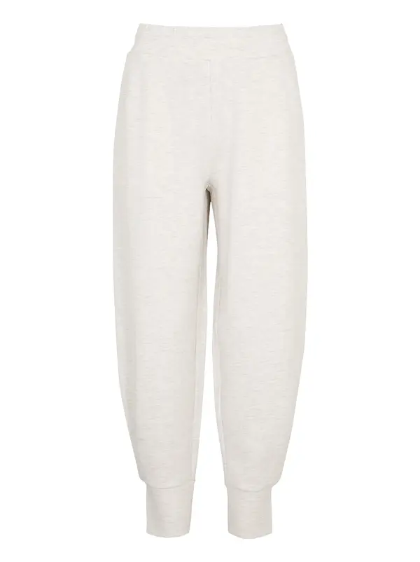 Varley Relaxed Fit Stretch-jersey Sweatpants - Ivory
