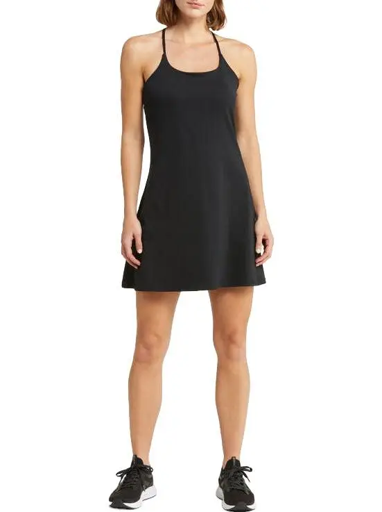 Sweaty Betty All Round Scoop Neck Workout Dress - Black
