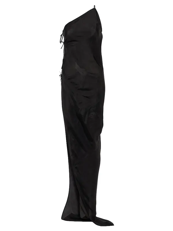 Rick Owens Taco Maxi Gown - Black