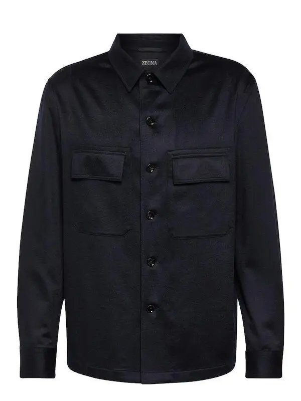 Zegna Cashmere Jacket - Blue
