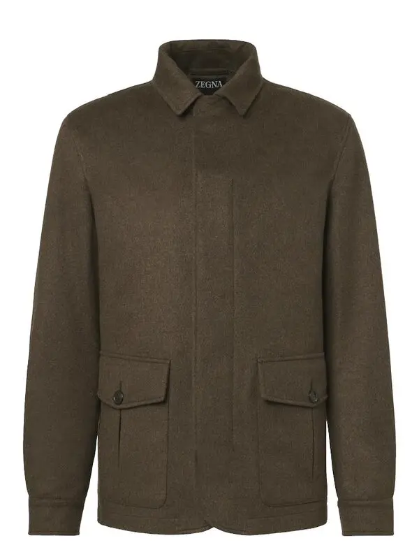 Zegna Cashmere Jacket - Brown