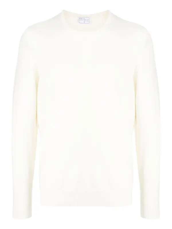 Fedeli Crew-neck Cashmere Jumper - Neutrals