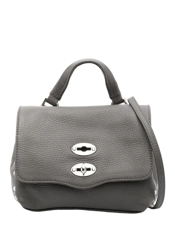 ZANELLATO Baby Postina Leather Tote - Grey