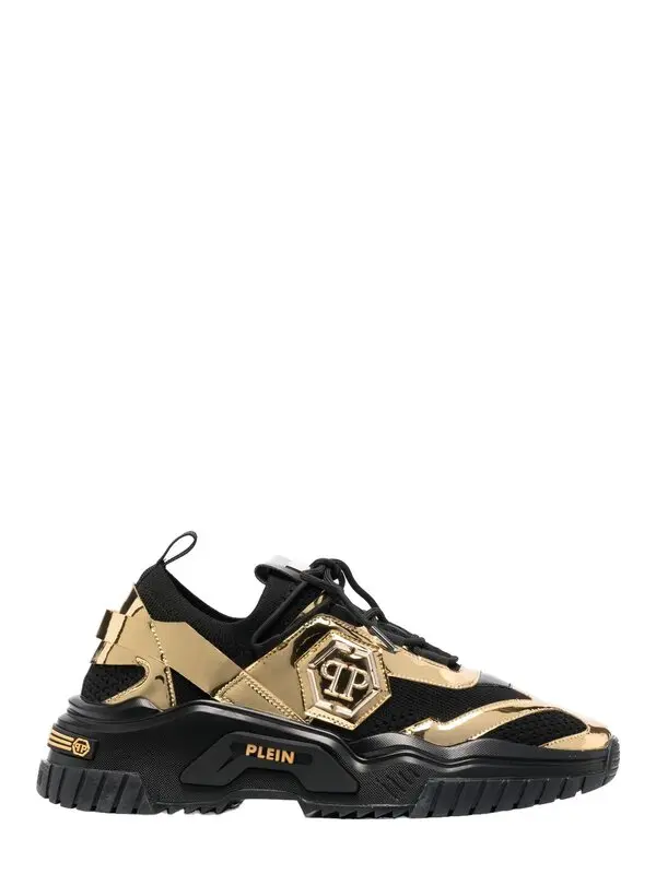 Philipp Plein Runner Hexagon Low-top Sneakers - Black