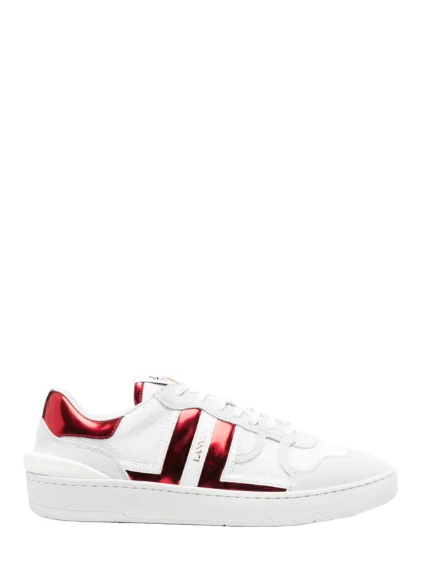 LANVIN Clay Leather Sneakers - White