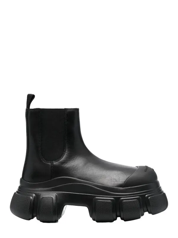 Alexander Wang Storm Leather Chelsea Boots - Black