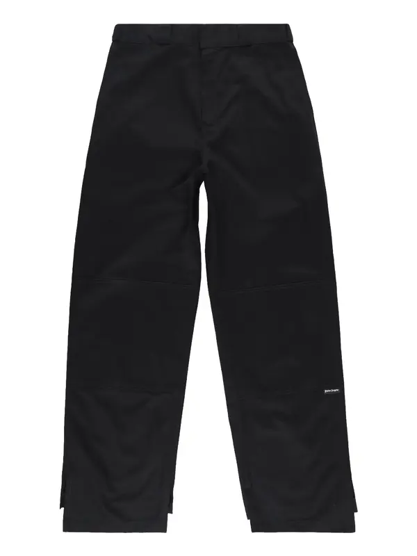 Palm Angels Sartorial Loose-fit Cotton Trousers - Black