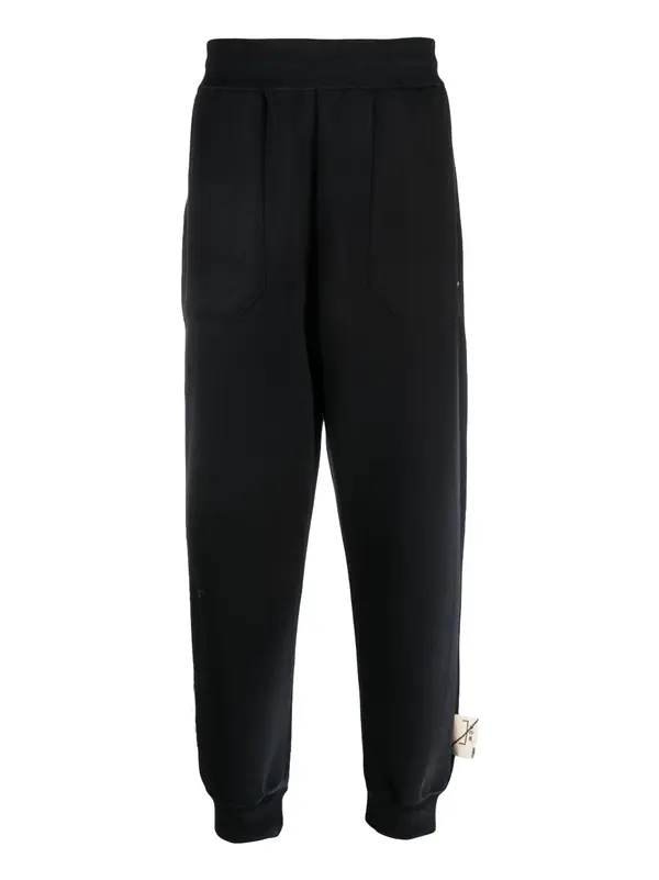 A-COLD-WALL* Logo-tag Cotton-blend Track Pants - Black