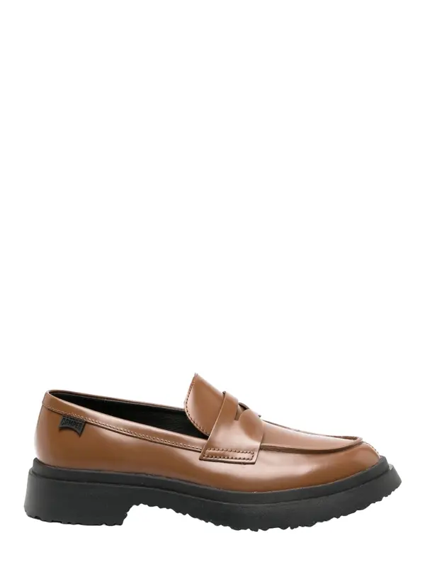 Camper Walden Leather Loafers - Brown