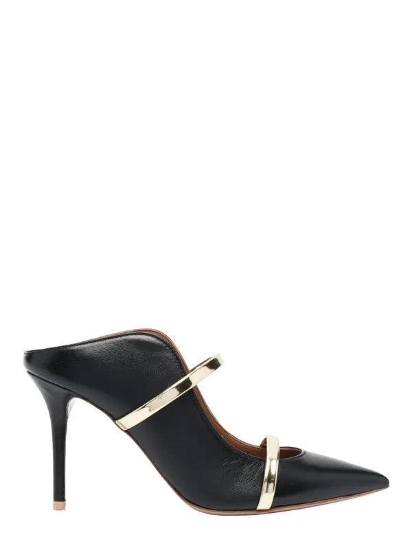 MALONE SOULIERS 95mm Maureen Mules - Black
