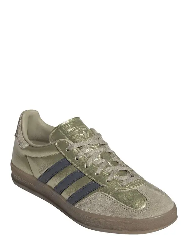 Adidas Gazelle Indoor Sneaker - Gold/aurora Onix/cargo