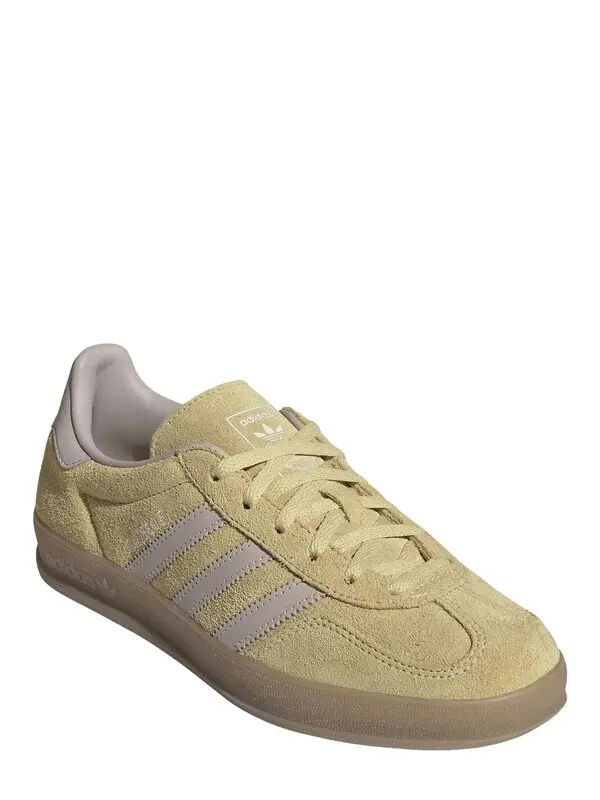Adidas Gazelle Indoor Sneaker - Yellow/quartz/gum