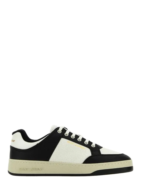 Saint Laurent Sl/61 Lace-up Sneakers - Black