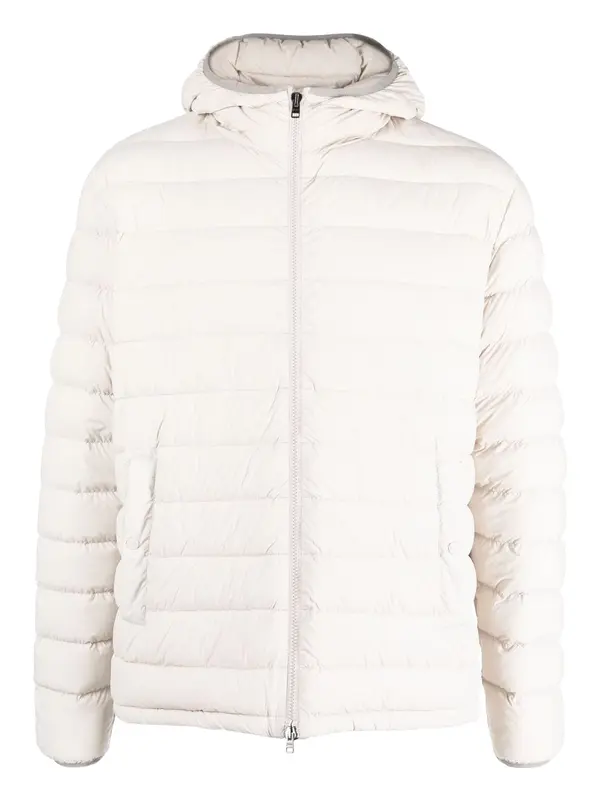 Herno Padded Hooded Jacket - Neutrals