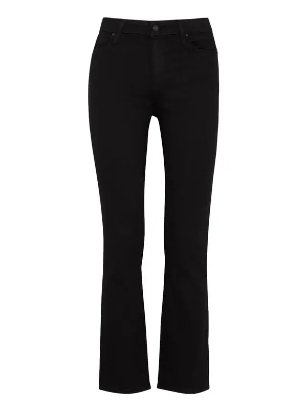 Paige Cindy Cropped Skinny Jeans - Black