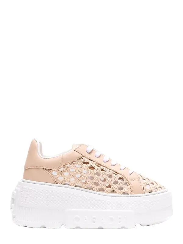 Casadei Lace-up Sneakers - Pink