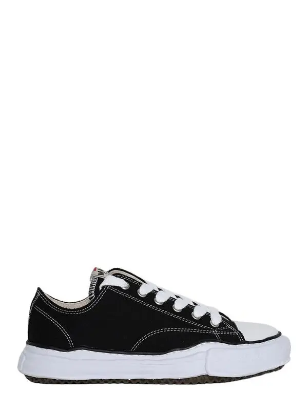 Mihara Yasuhiro Peterson Canvas Low-top Sneakers - Black