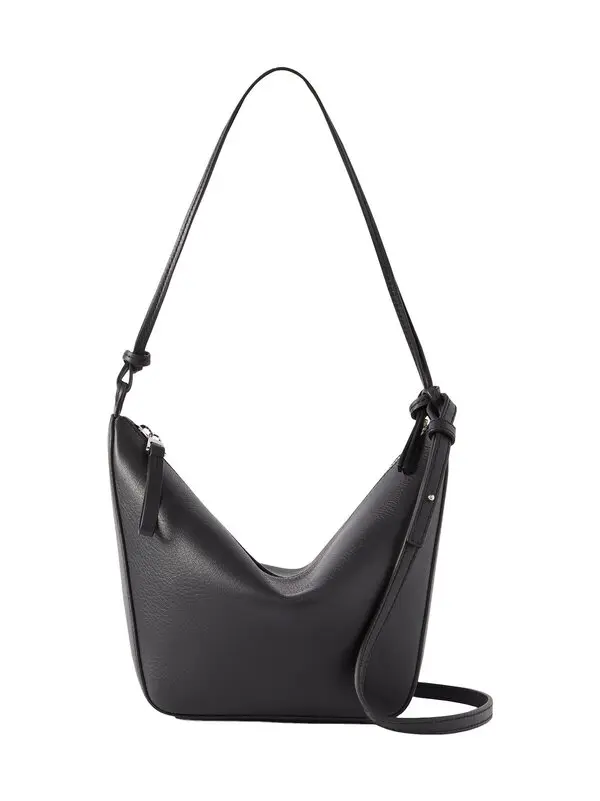 Loewe Hammock Mini Leather Bag - Black