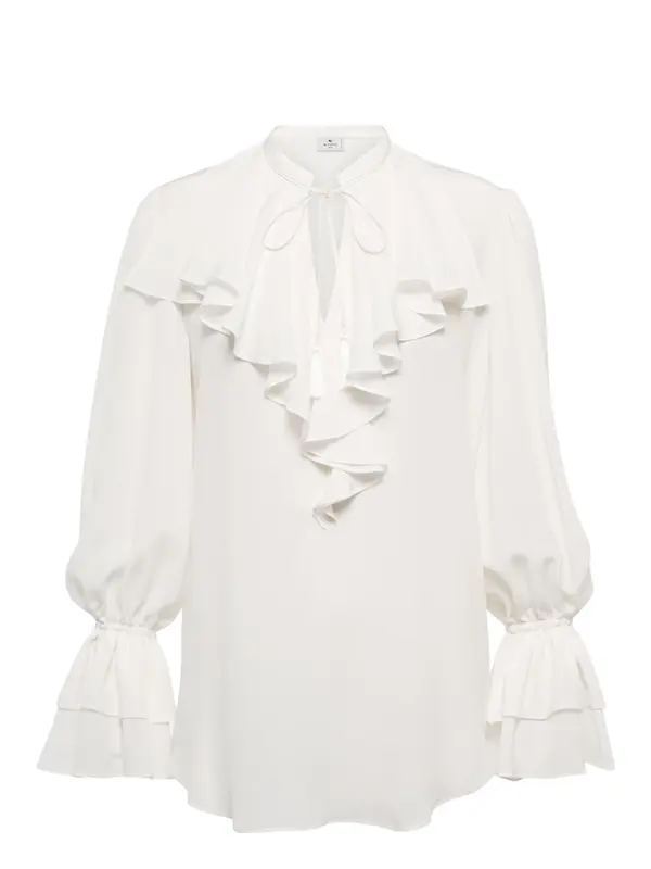 Etro Silk Blouse - White