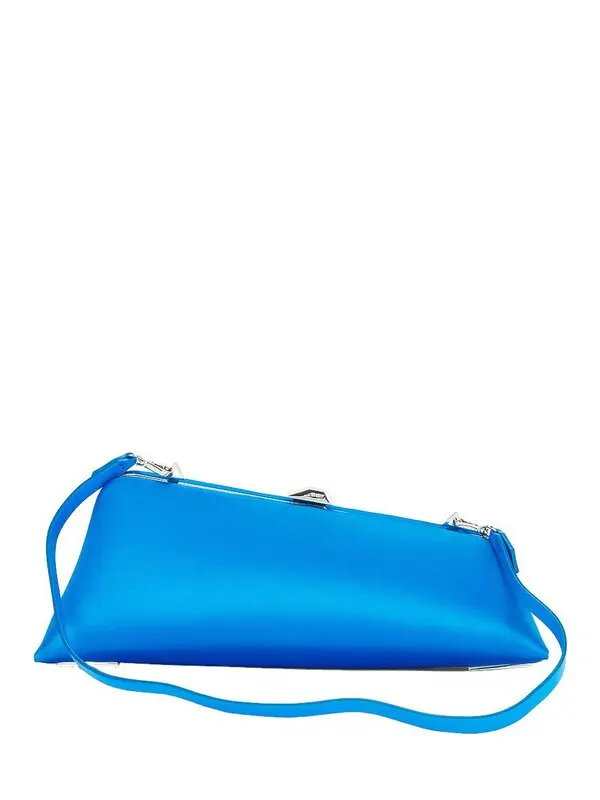 Attico Long Night Clutch - Turquoise