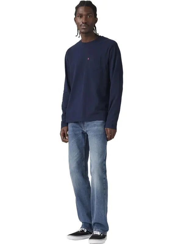LEVI'S 527 Slim Bootcut Jeans - Blue Tunes